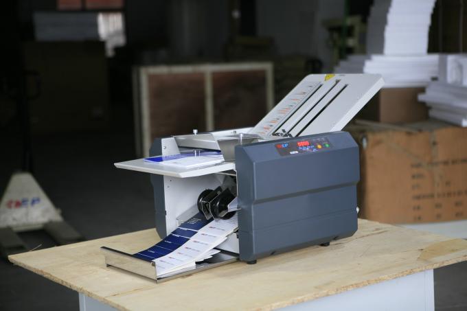 50W Desktop Paper Folding Machine , A3 Tabletop Paper Folder