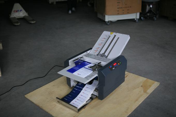 50W Desktop Paper Folding Machine , A3 Tabletop Paper Folder