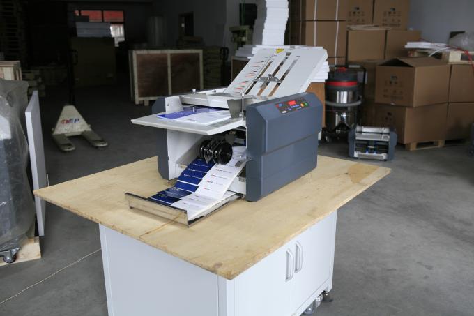 50W Desktop Paper Folding Machine , A3 Tabletop Paper Folder