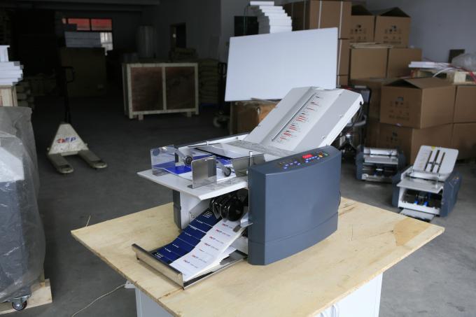 50W Desktop Paper Folding Machine , A3 Tabletop Paper Folder
