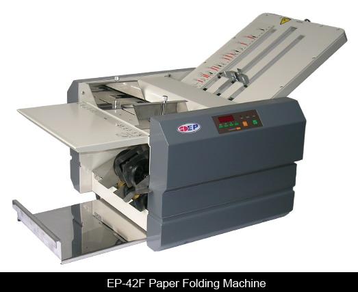 50W Desktop Paper Folding Machine , A3 Tabletop Paper Folder