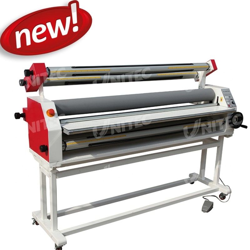 Full - Auto Cold Roll Laminator Machine With Hand Crank Lift Up System ...