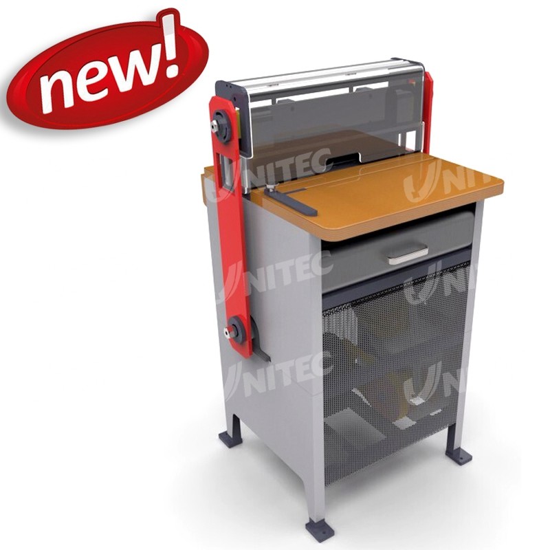 Durable Tabletop Heavy Duty Punching Machine With Wire Closing System